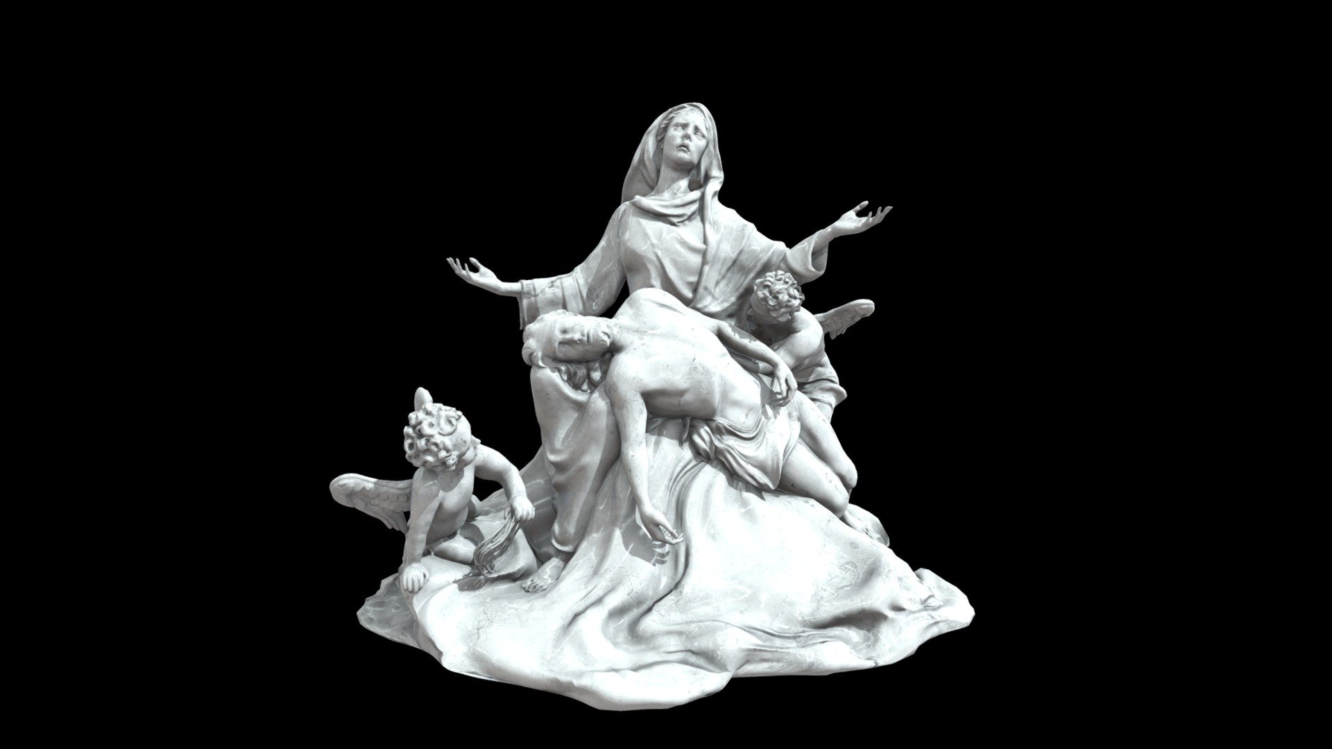 Pieta - 3D model by Agnieszka_23 [d96de9e] - Sketchfab