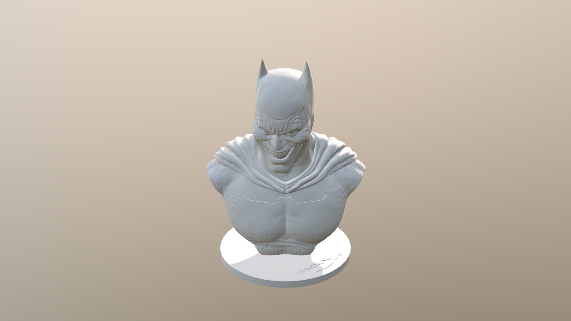 Batman Desimated - 3D model by maddydroggon [d96f066] - Sketchfab