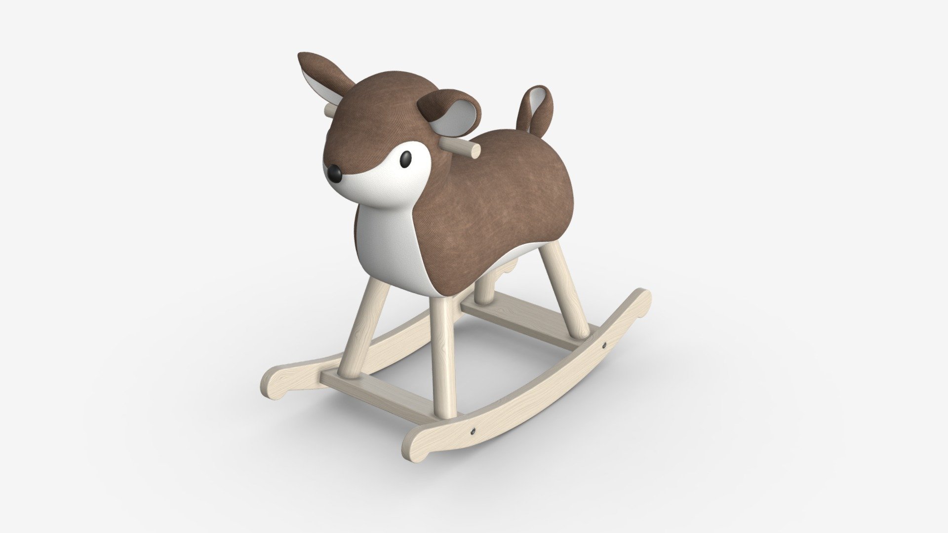 Rocking deer ride-on - Buy Royalty Free 3D model by HQ3DMOD ...