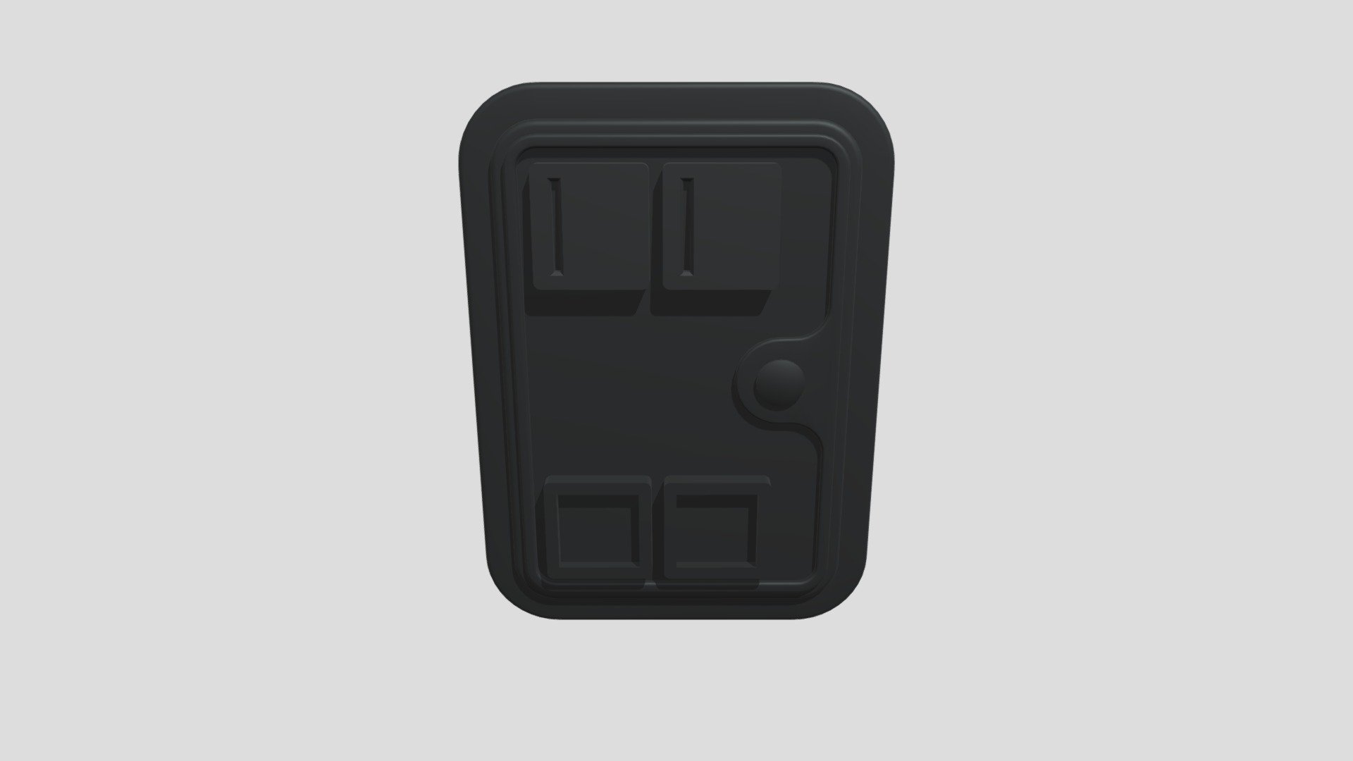 Arcade Fake Coin Slot - 3D model by seanarend [d970ece] - Sketchfab