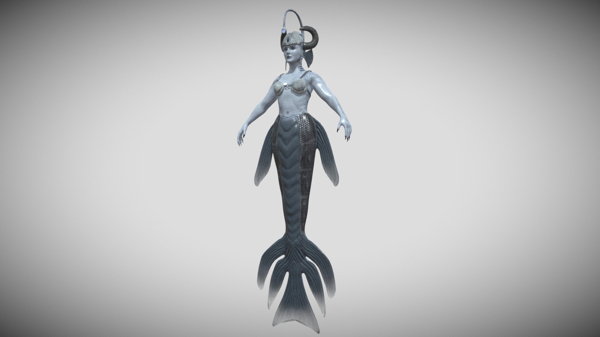 Mermaid - Buy Royalty Free 3D model by Mislav Kristo (@mikristo ...