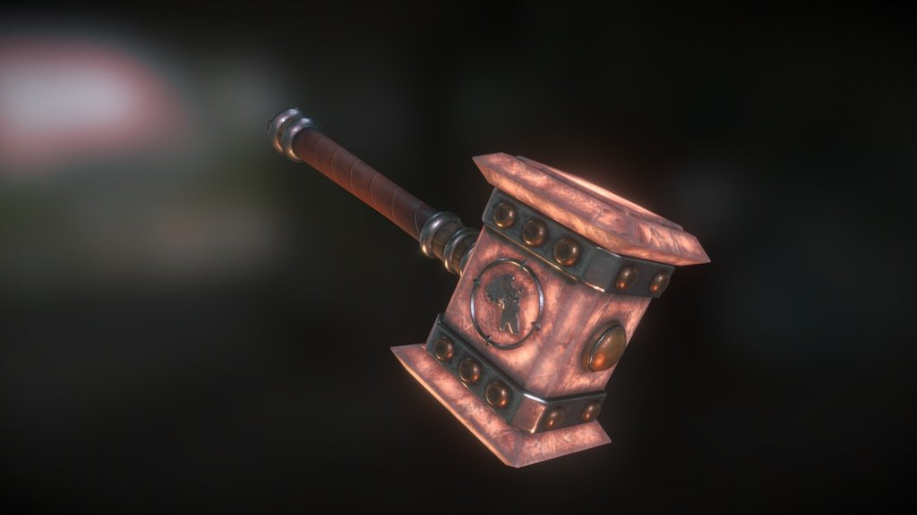 Doomhammer Fan Art - 3D model by Dave Senter (@senterd88) [d974663 ...