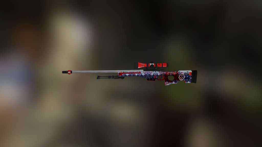 Awp | The killer - 3D model by ahmed_edy [d9747c4] - Sketchfab