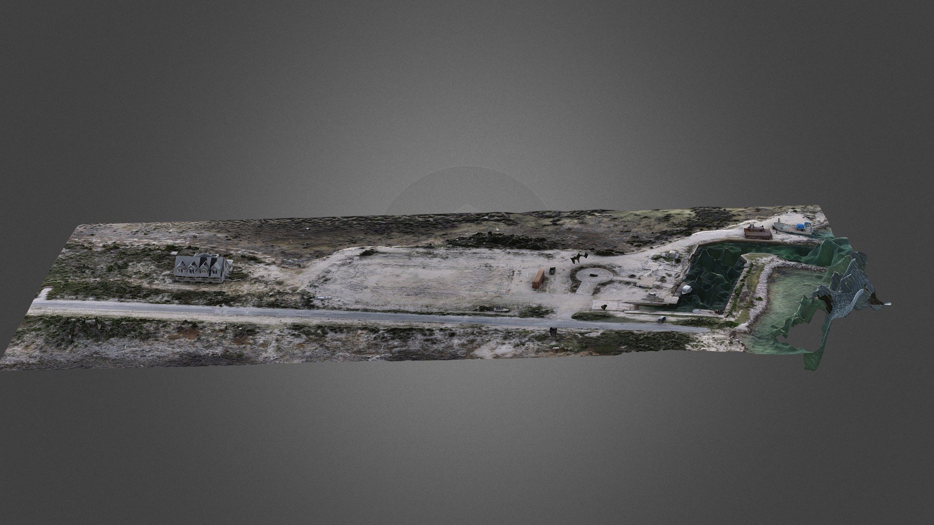 Small Boat Harbor - 3D model by ojmcintosh [d9757ac] - Sketchfab