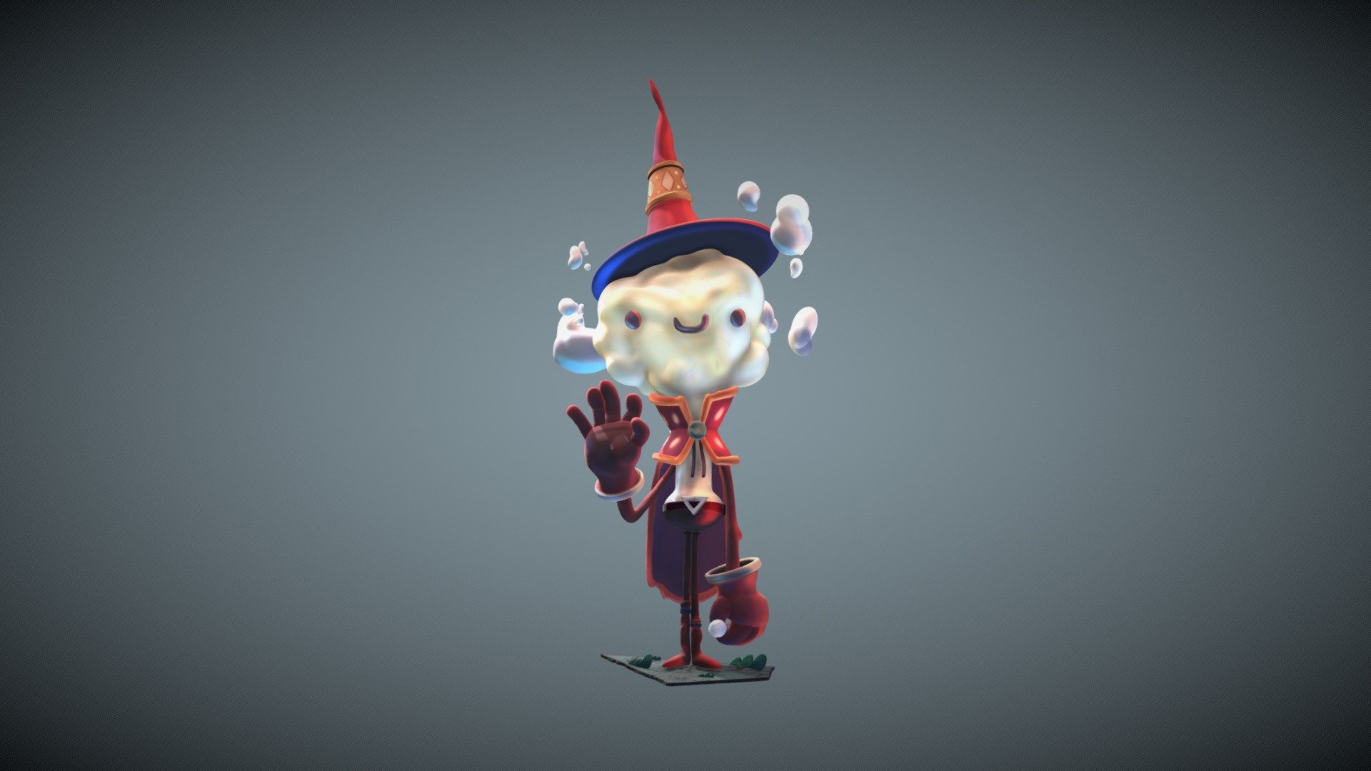 Cloud Man - 3D model by You Zhao Ying (@zero.you019) [d97a474] - Sketchfab