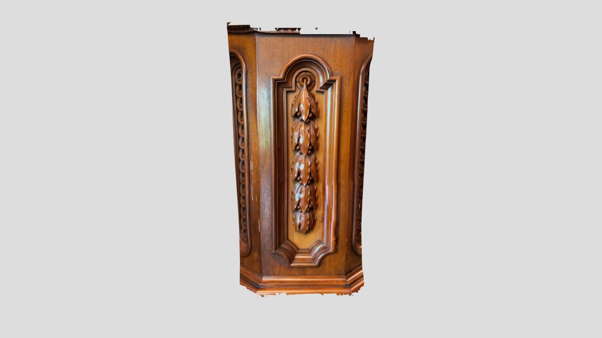 gilded age stair banister detail 1 - Download Free 3D model by ...