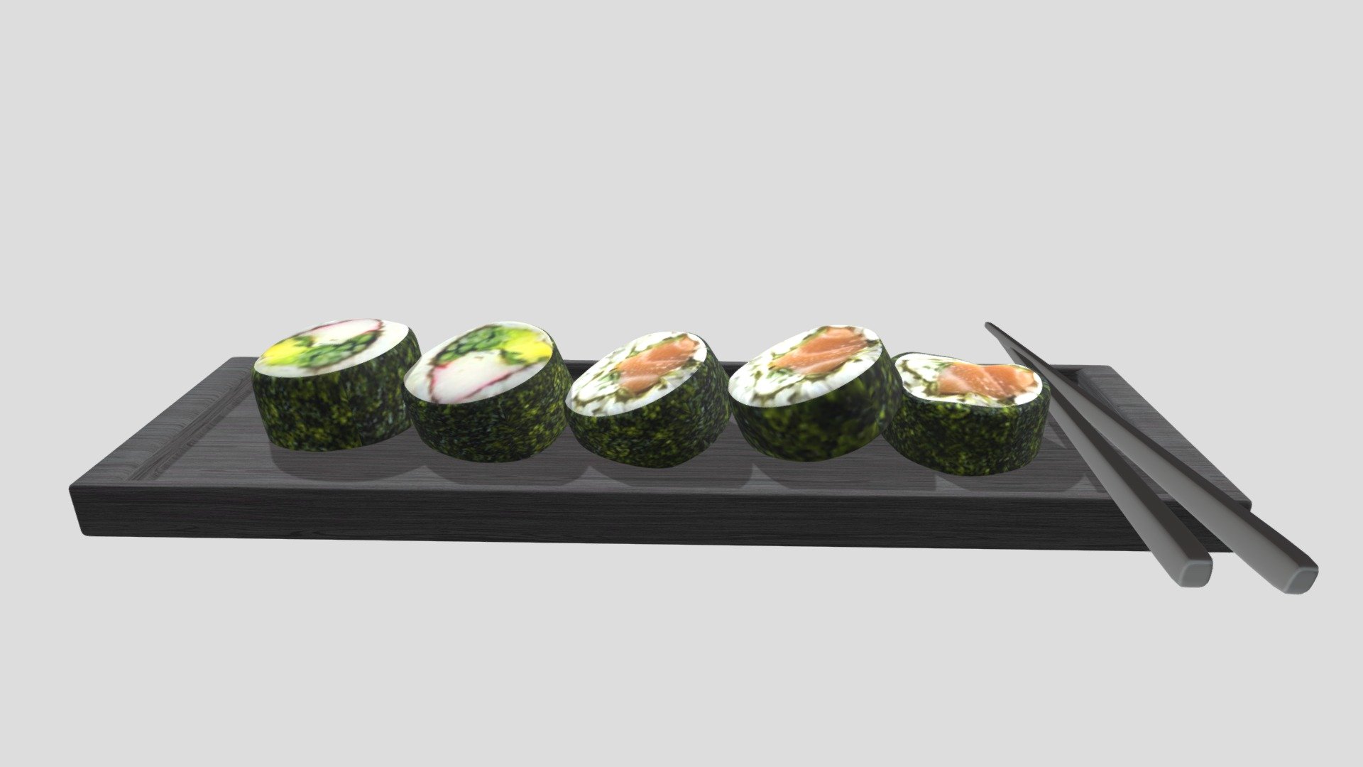 Sushi - Japanland - 3D model by uzzielg8 [d97d294] - Sketchfab