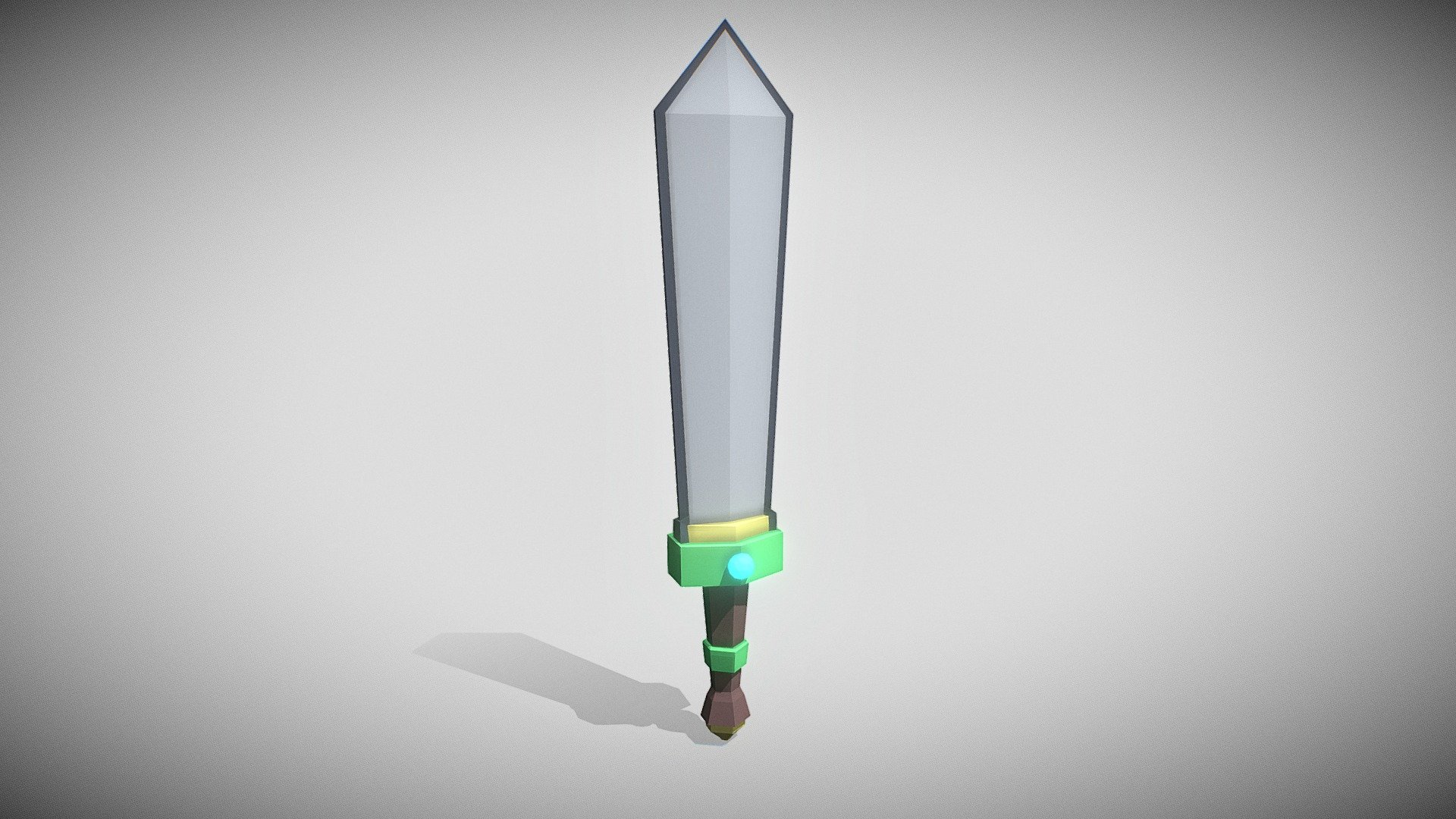 Espada estilo RPG - 3D model by Raúl Sanz Jodar (@dorianKhai) [d97f318 ...