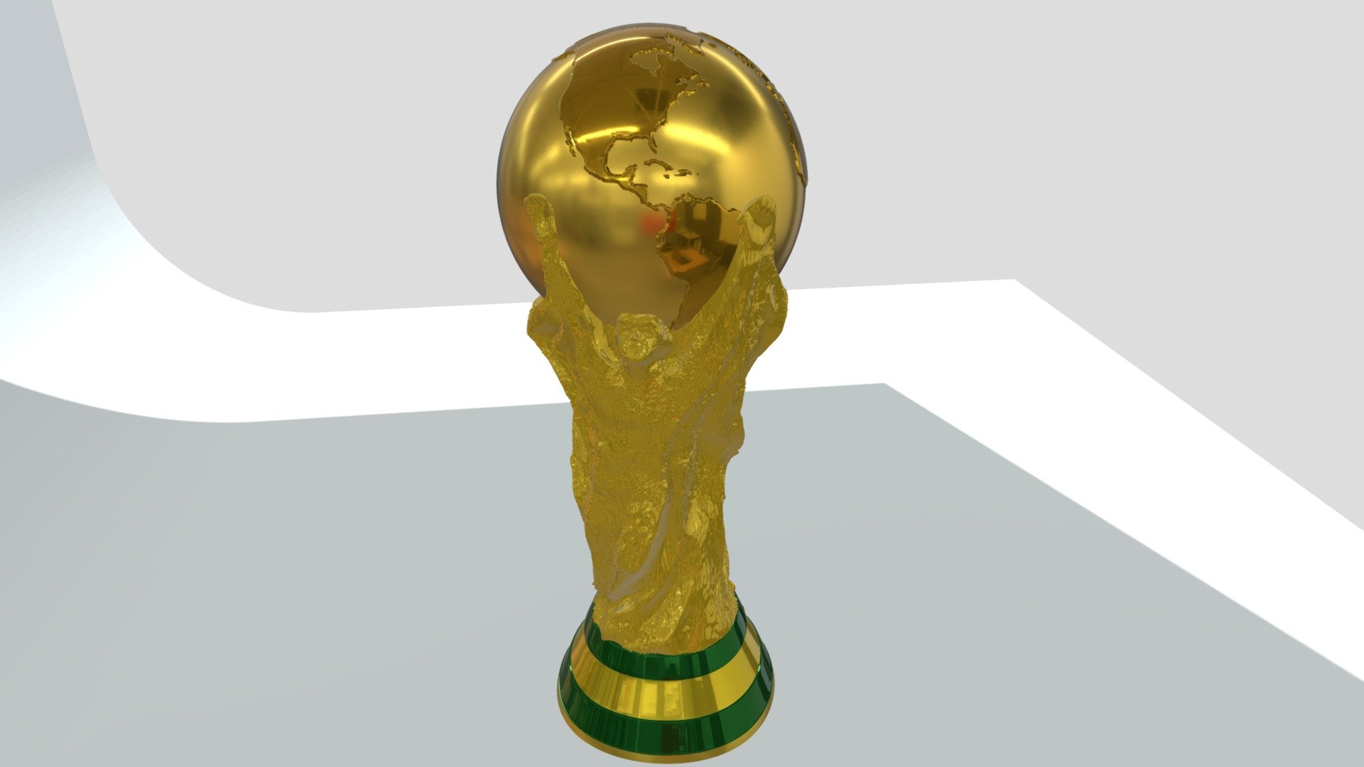 FIFA World Cup Trophy - 3D model by matveyoaa [d97f5c8] - Sketchfab