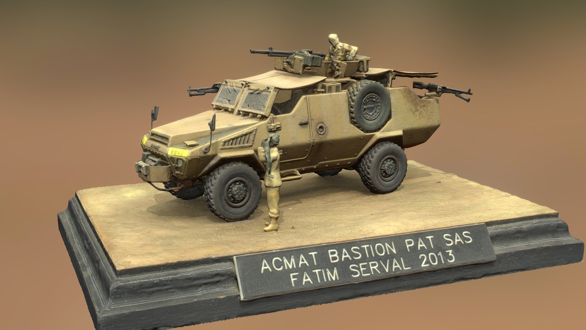 SAUMUR 2022 - Acmat Bastion PatSAS - Download Free 3D model by AMAC35 ...