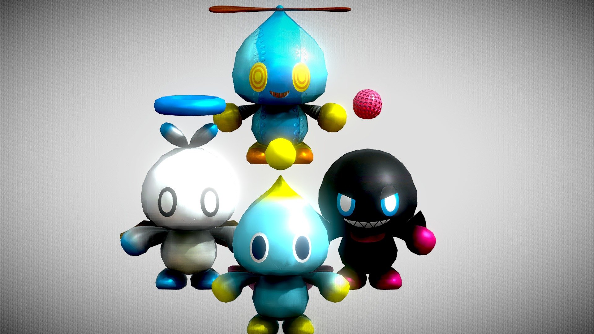 Team Sonic Racing - Team Chao - Download Free 3D model by ...