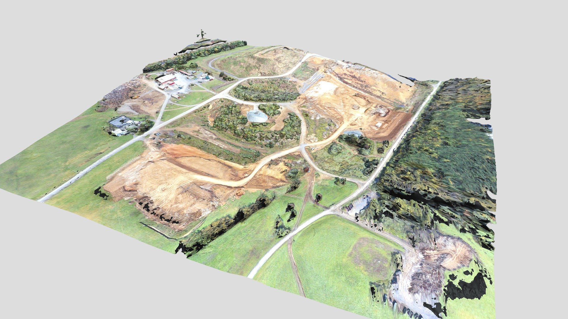 Shenandoah County Landfill Overview - Download Free 3D model by ...