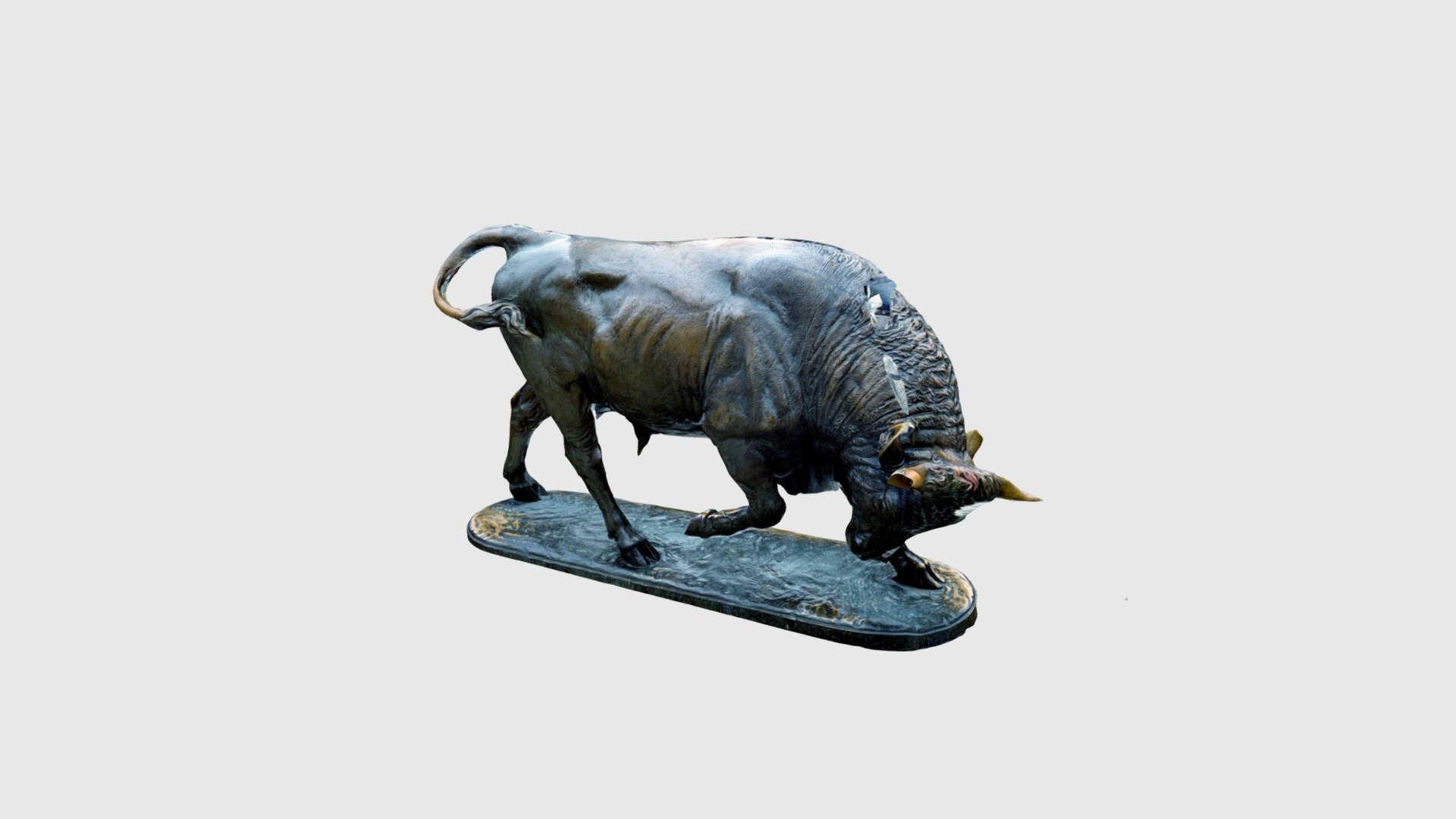 Bull statue - Download Free 3D model by erolkey [d98682e] - Sketchfab