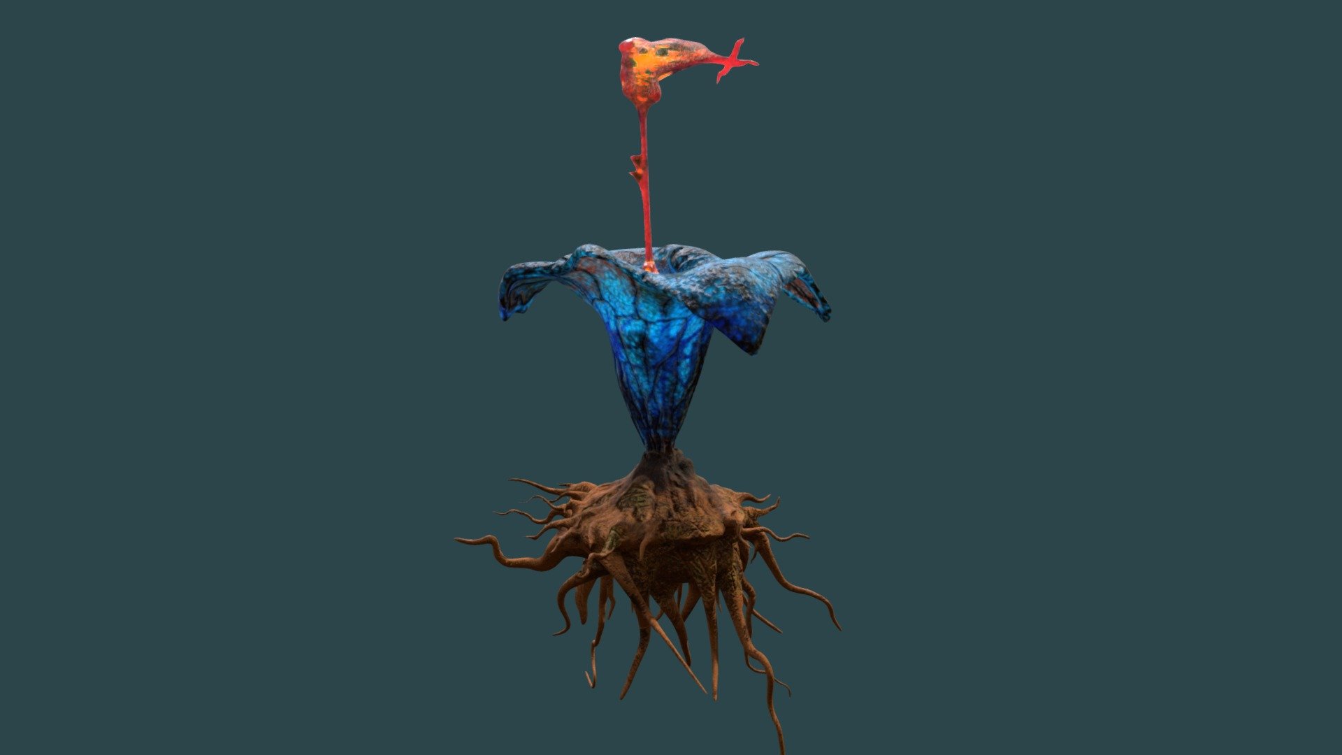 Tulip - Felucia plant - 3D model by phil_creations [d986834] - Sketchfab