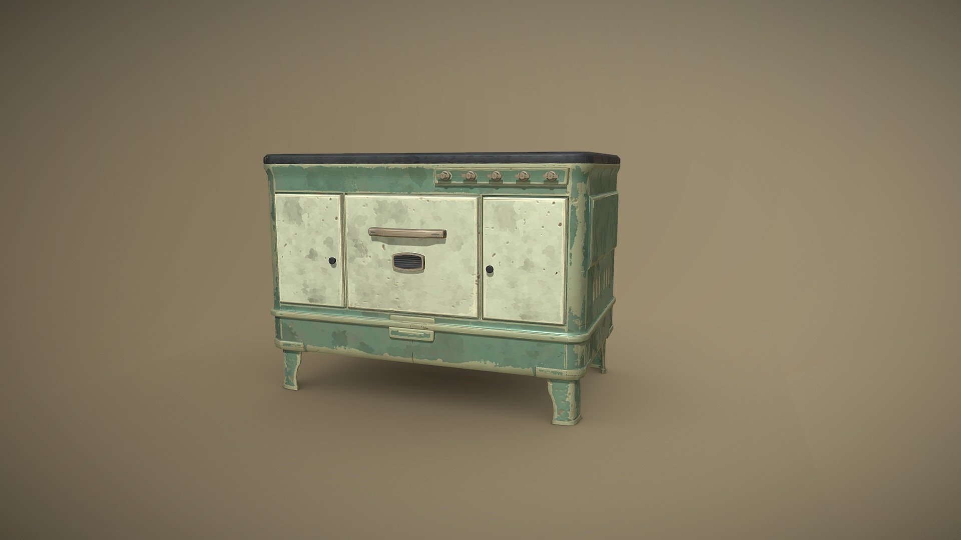 Stylized Antique Stove - 3D model by Demsdrob 3D-Art (@Demsdrob ...