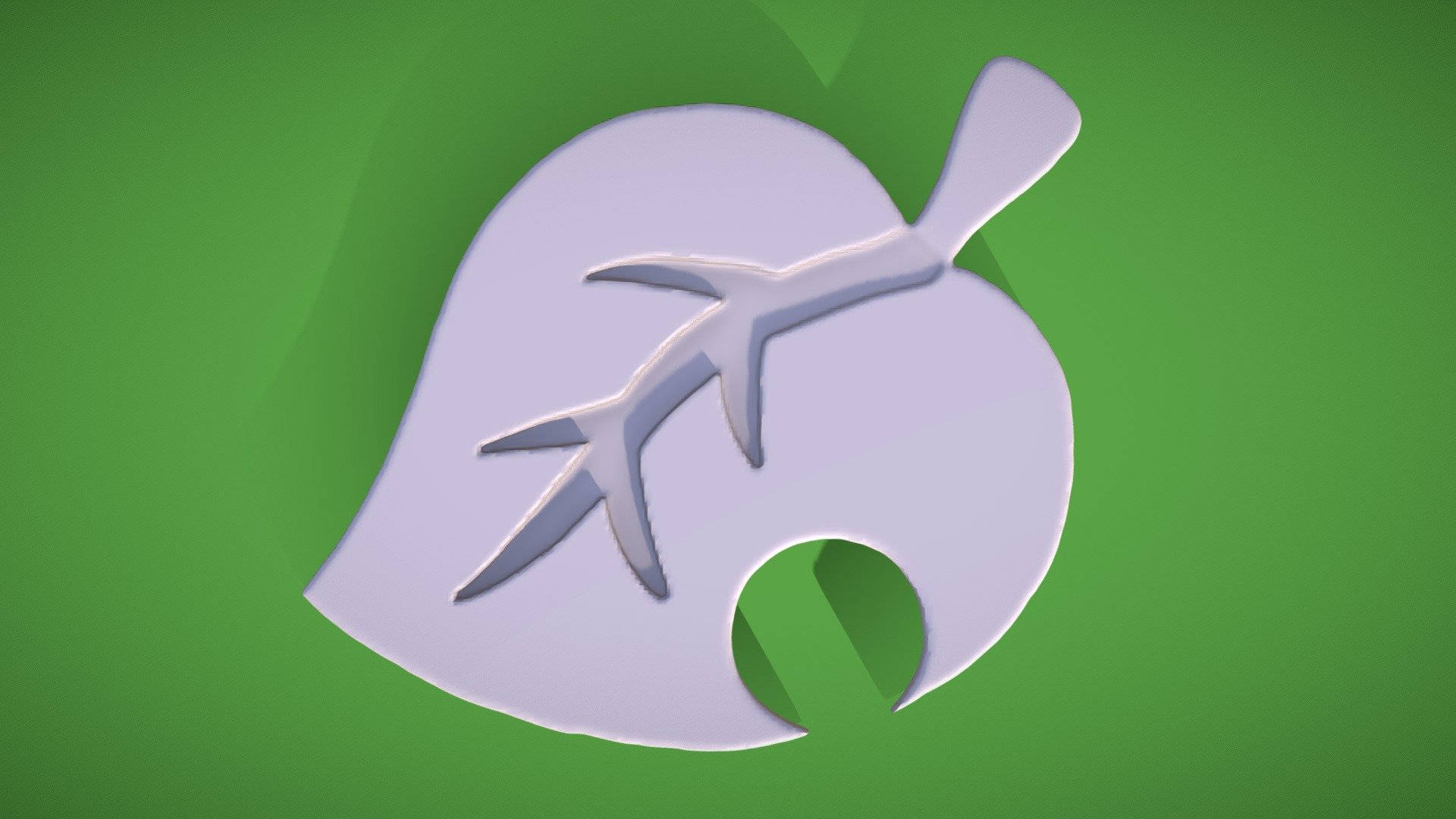 Leaf Animal Crossing - Buy Royalty Free 3D model by Anna Gual ...