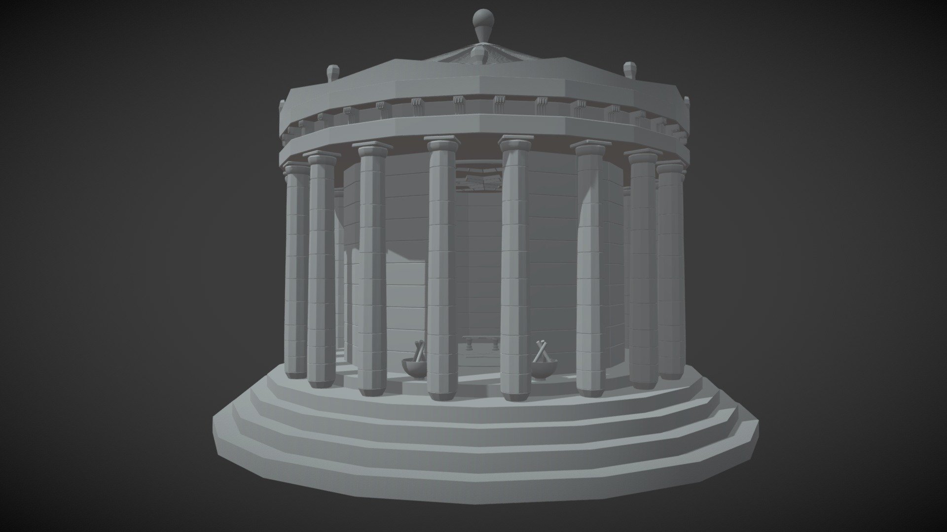 Greek Oracle - 3D model by pistachio3D [d98b519] - Sketchfab
