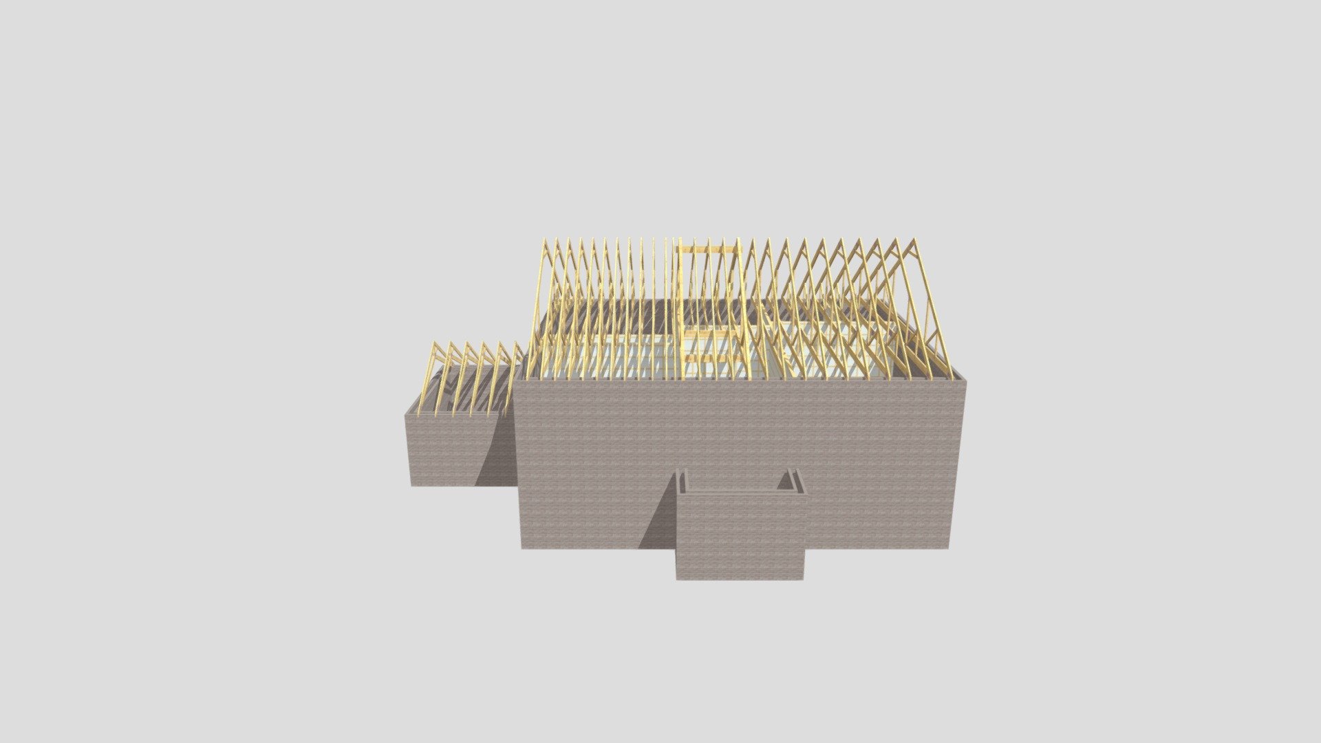 E Hall Attic_roof - Download Free 3D model by Dermf [d98bfd6] - Sketchfab