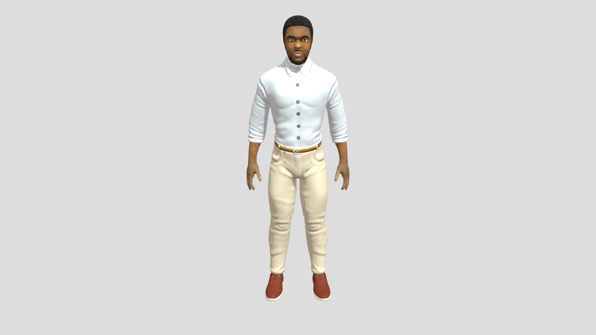 Chadwick Boseman - Model in High Polygonage - 3D model by angel_coes ...