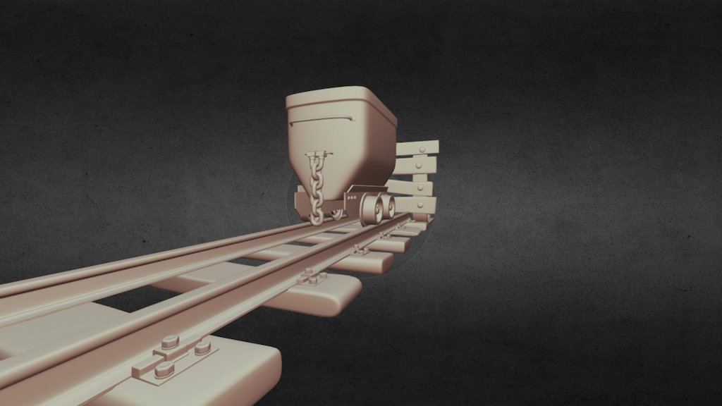Mine Cart – Model Only - 3D model by JetPack [d98dd0a] - Sketchfab