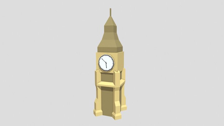 Clock-tower 3D models - Sketchfab
