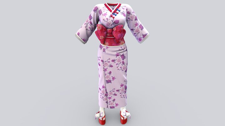 Geisha 3D models - Sketchfab