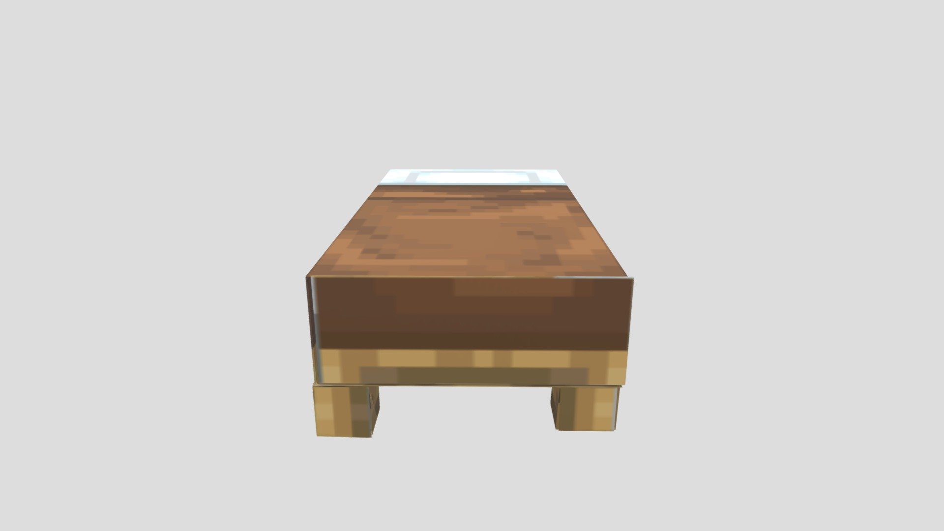 MinecraftBed - Download Free 3D model by mohd.akmal.mahyudin [d98ec8e ...