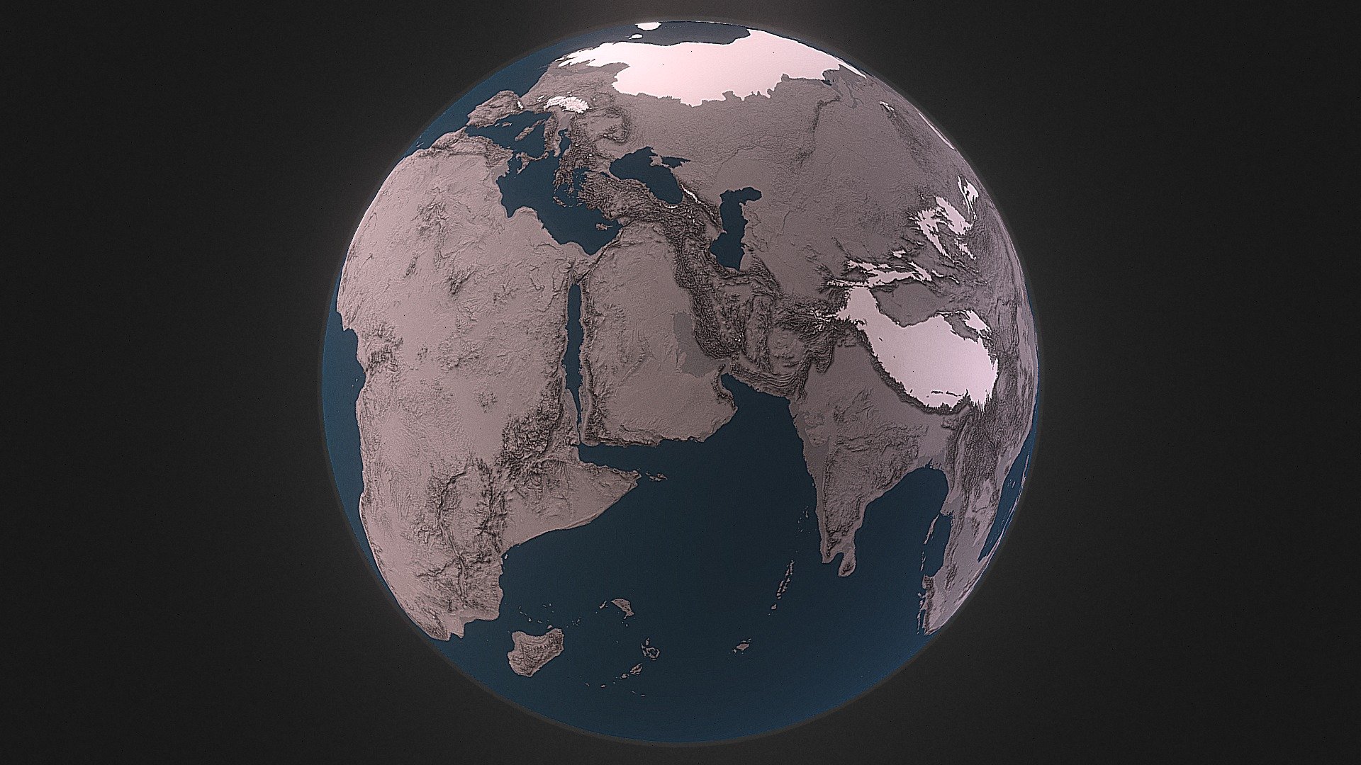 The Earth in the Last Glacial Maximum - 3D model by Alexandre Duró ...