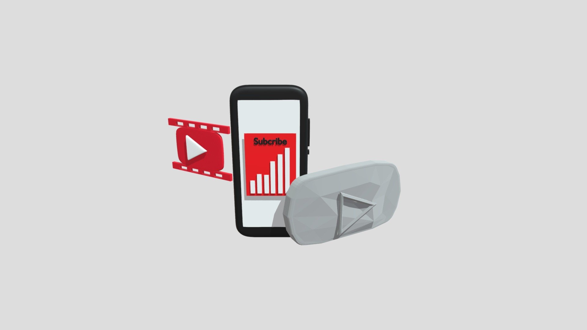 content creator icon - Download Free 3D model by rehanulul274 [d98f6c8 ...