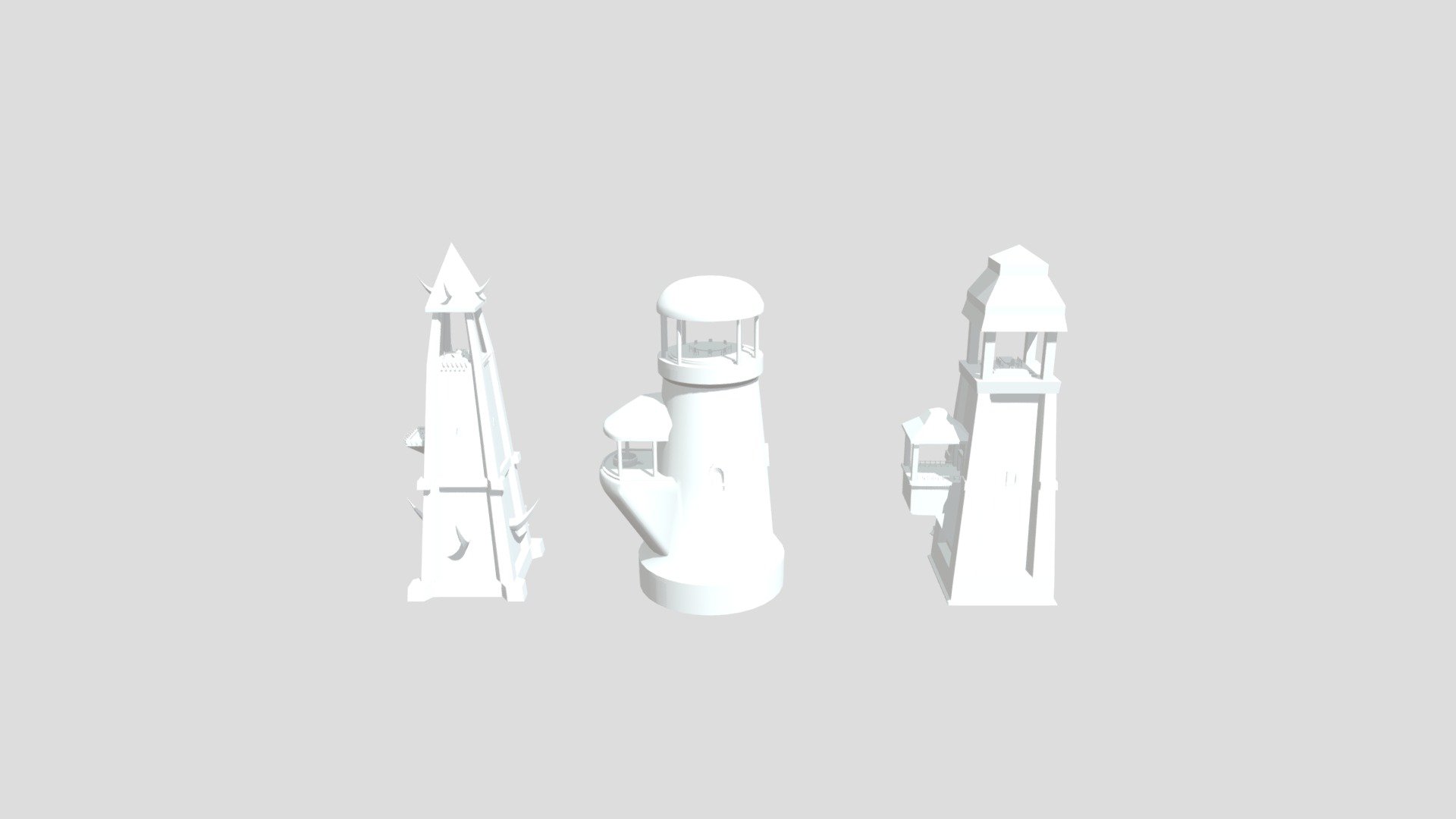 SILUETS - 3D model by Furfur_ [d98fa7a] - Sketchfab