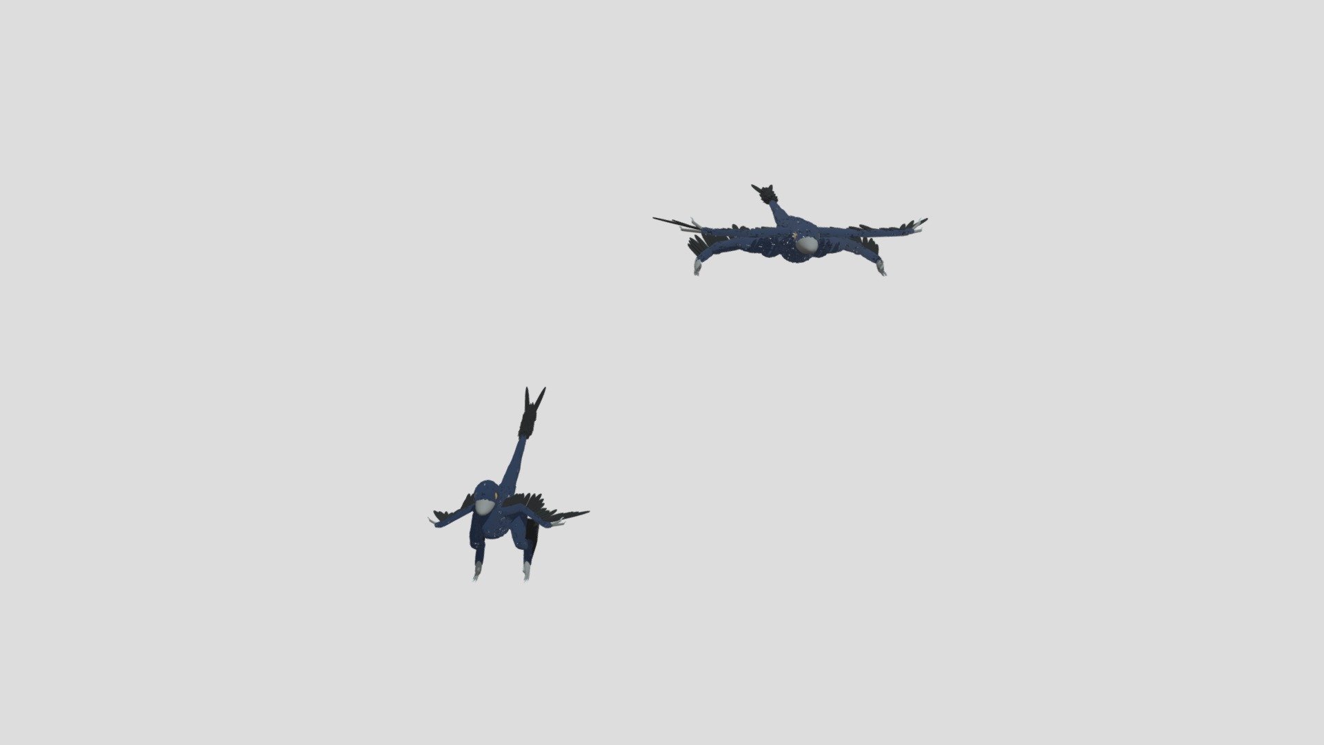 Microraptor V2 - 3D model by GemmyIsGood (@Mini_Mozzarella) [d992e6b ...