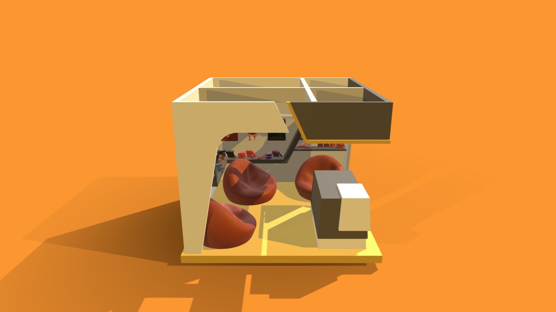 Book Stand - Download Free 3D model by its_erickmoreno [d994135 ...