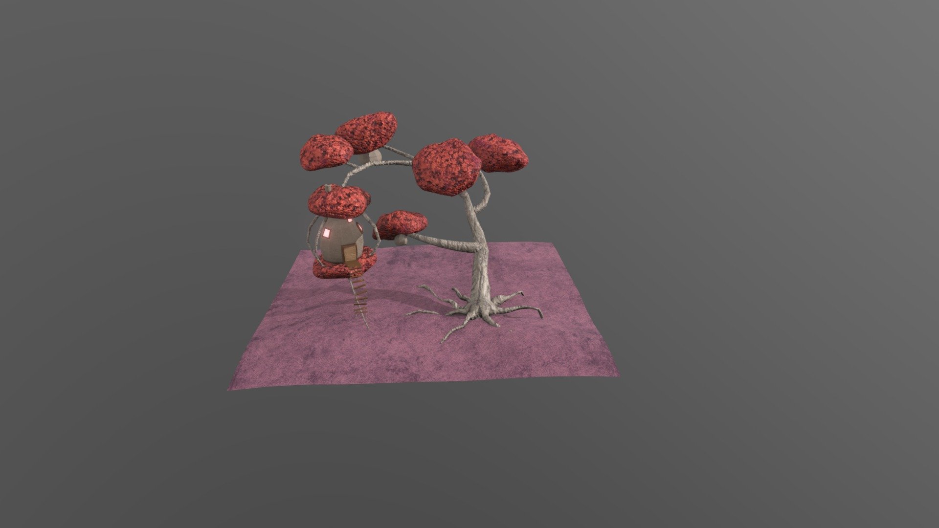 Treehouse - 3D model by freeli [d994e17] - Sketchfab