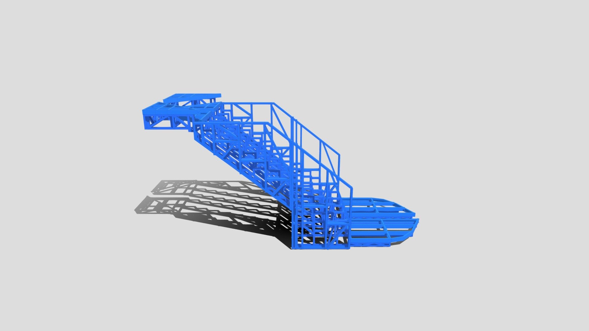 Staircase 2 - Download Free 3D model by wouterbotha34 [d99507b] - Sketchfab
