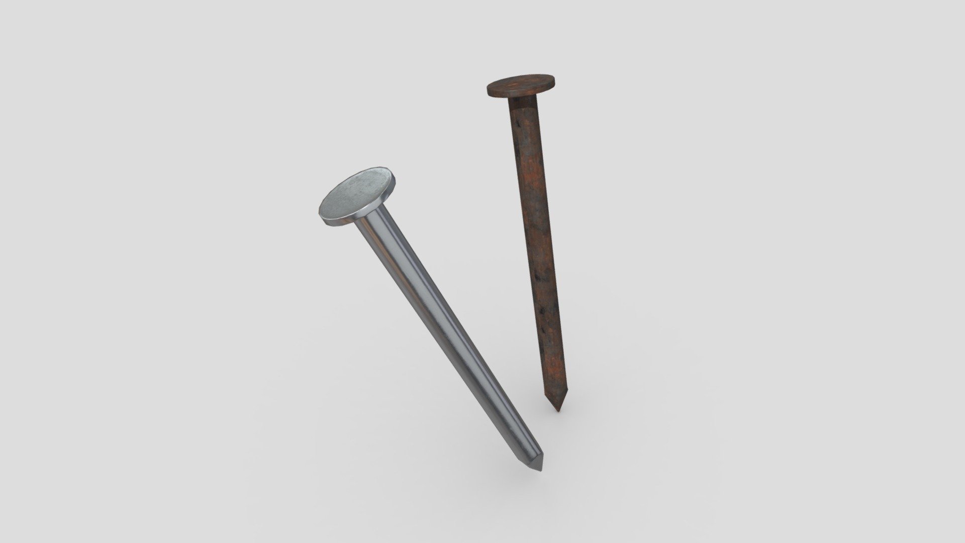 CC0 - Nail - Download Free 3D model by plaggy [d995fda] - Sketchfab