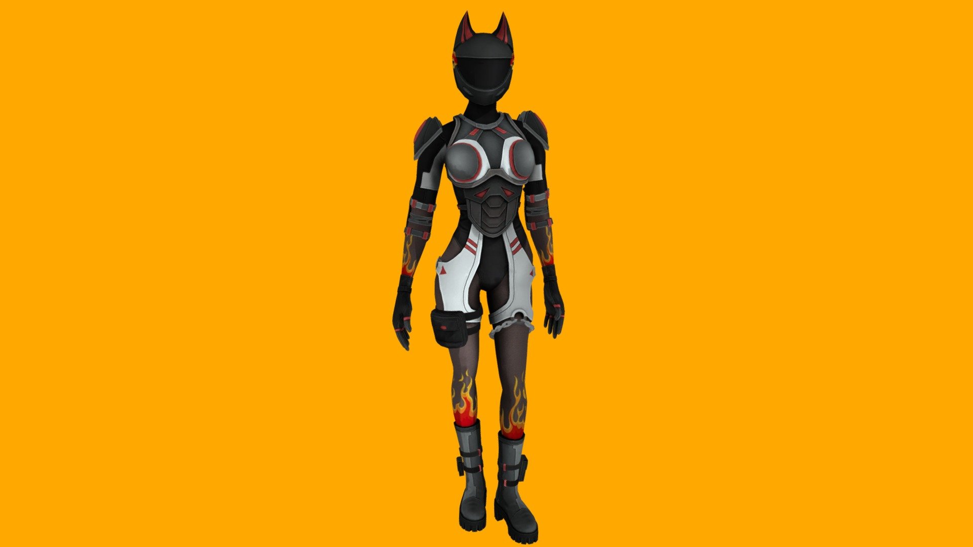 CHAOS QUEEN GIRL - Download Free 3D model by Gatomoderno ...