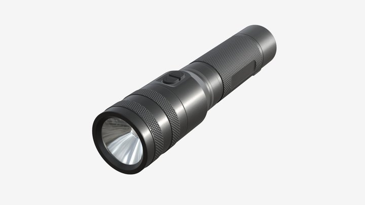Flashlight 3D models - Sketchfab