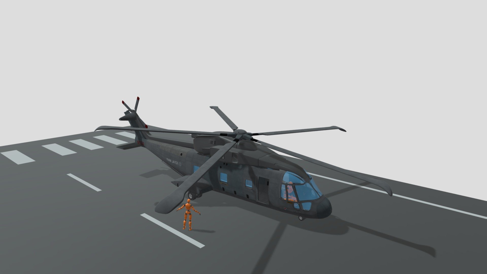 2 crew merlin rotor brake - Download Free 3D model by CourseDesign ...