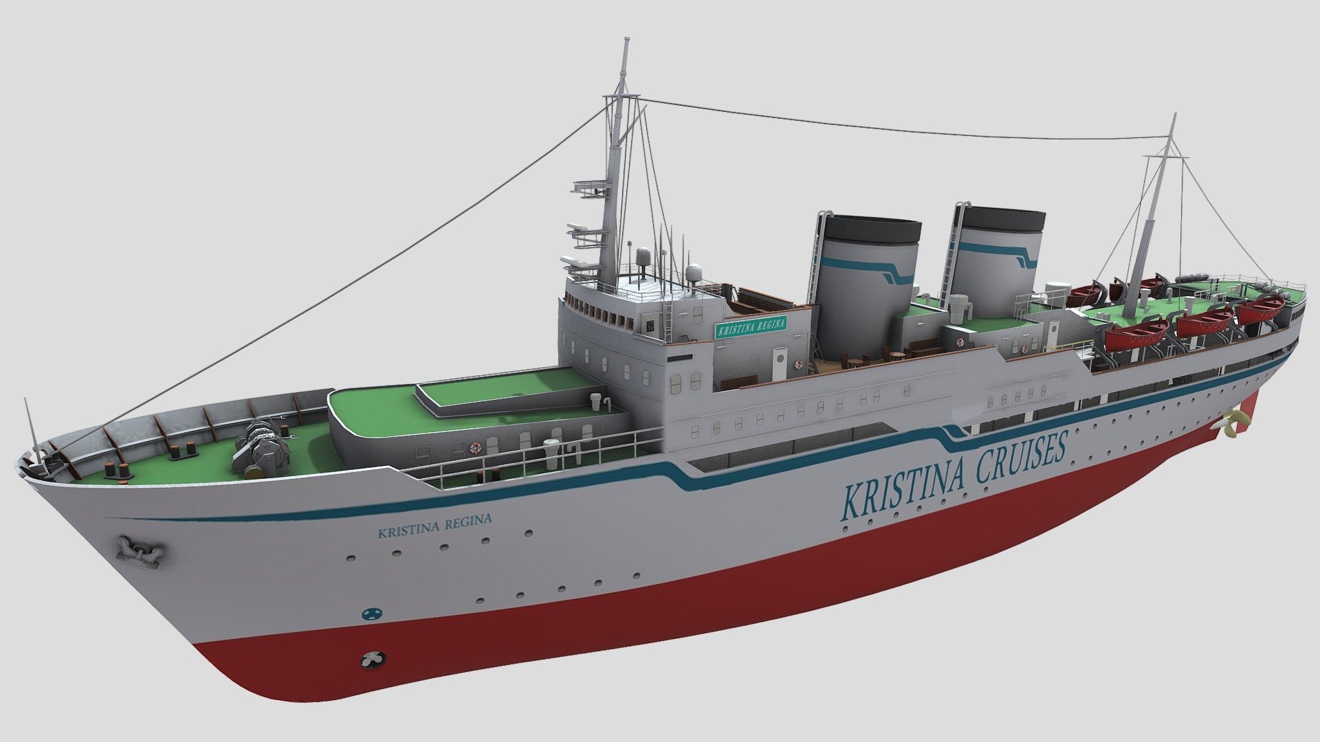 Kristina Regina - Buy Royalty Free 3D model by 3dship.net [d99a883 ...