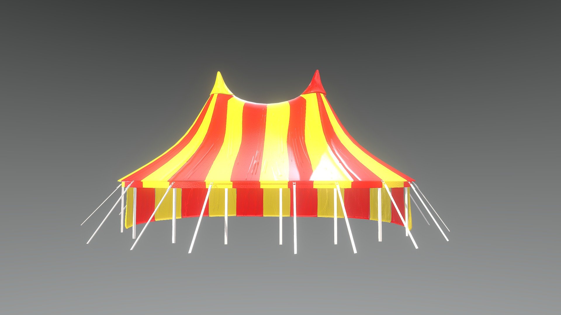 Circus Tent - Buy Royalty Free 3D model by Spuke Animation ...