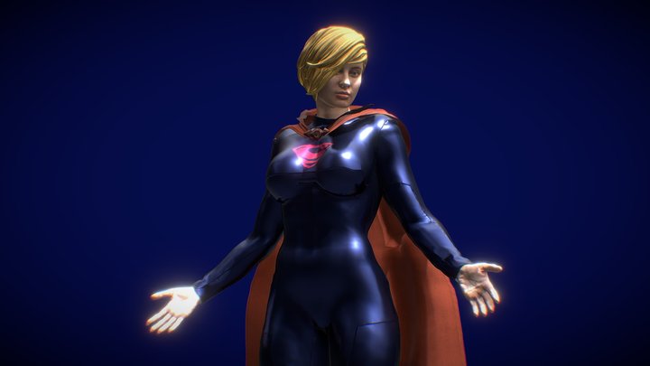Superhero 3D models - Sketchfab