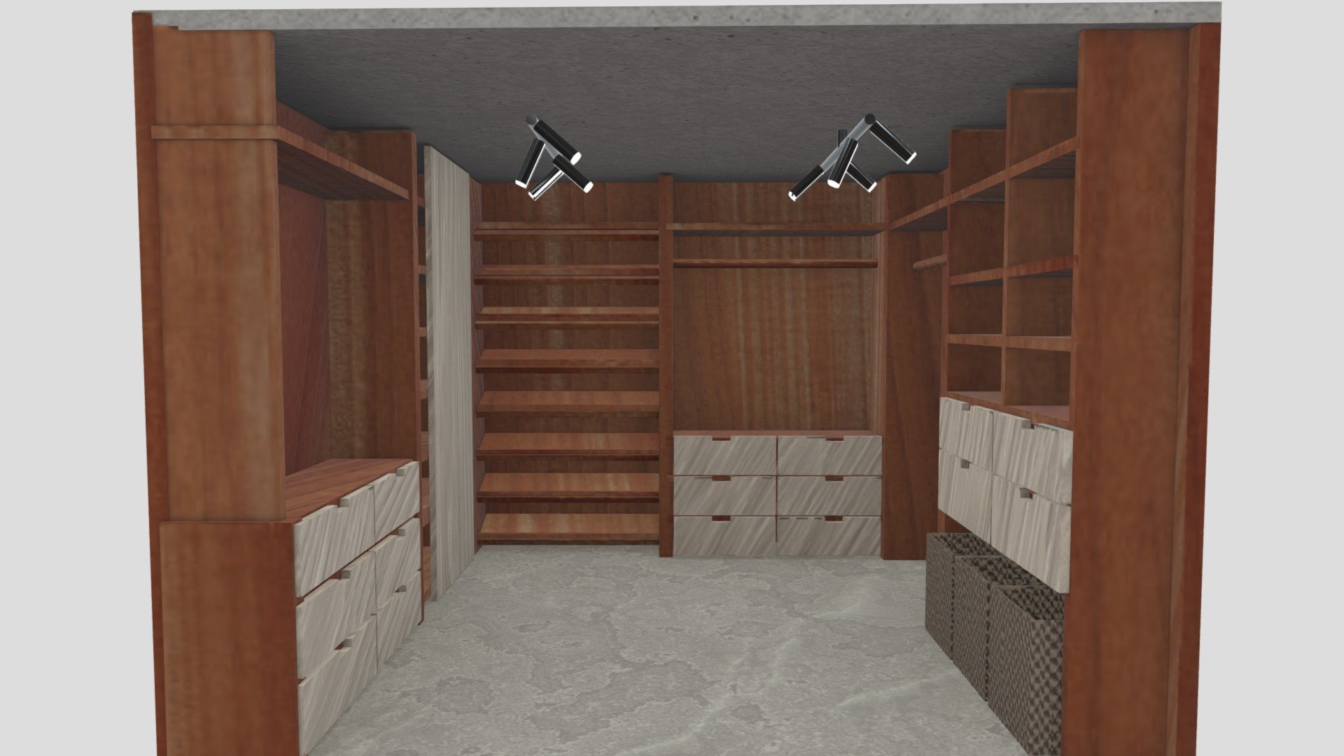 closet vestidor - 3D model by matgumari [d99daff] - Sketchfab