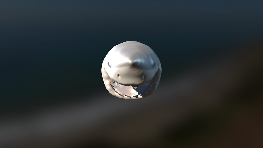 Shark Bite - 3D model by Aku (@ErkBlender) [d99f01e] - Sketchfab