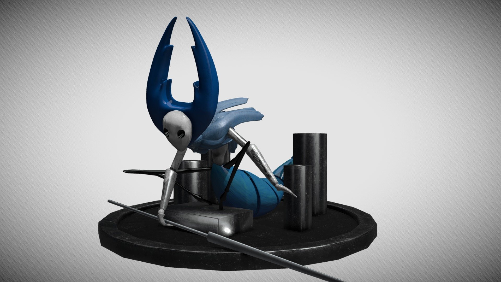 HollowKnight - Mantis Lords Boss - Download Free 3D model by Noxazel ...