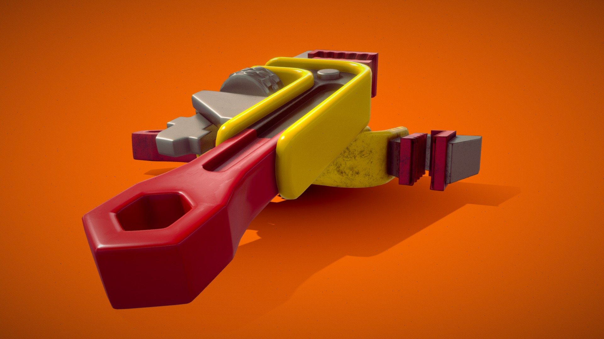 Stylized Wrench - 3D model by NebulaLLC [d9a0e9c] - Sketchfab