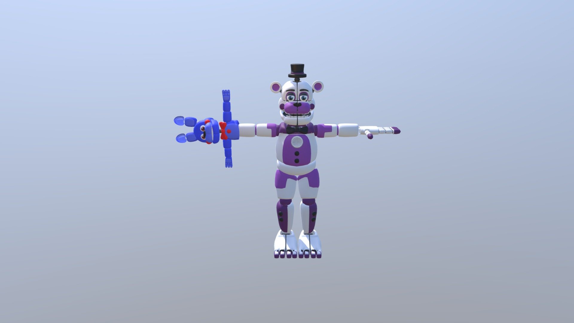 Funtimefreddy - 3D model by Mark4798 [d9a1333] - Sketchfab
