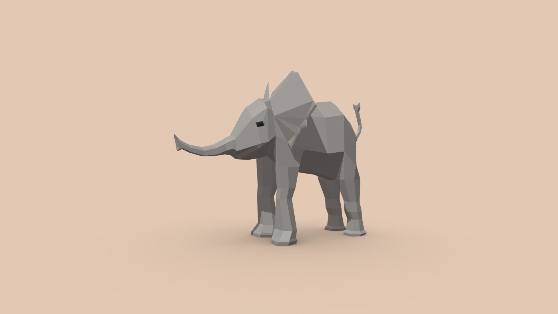 Elenfant - Download Free 3D model by Lary (@larycim) [d9a1361] - Sketchfab
