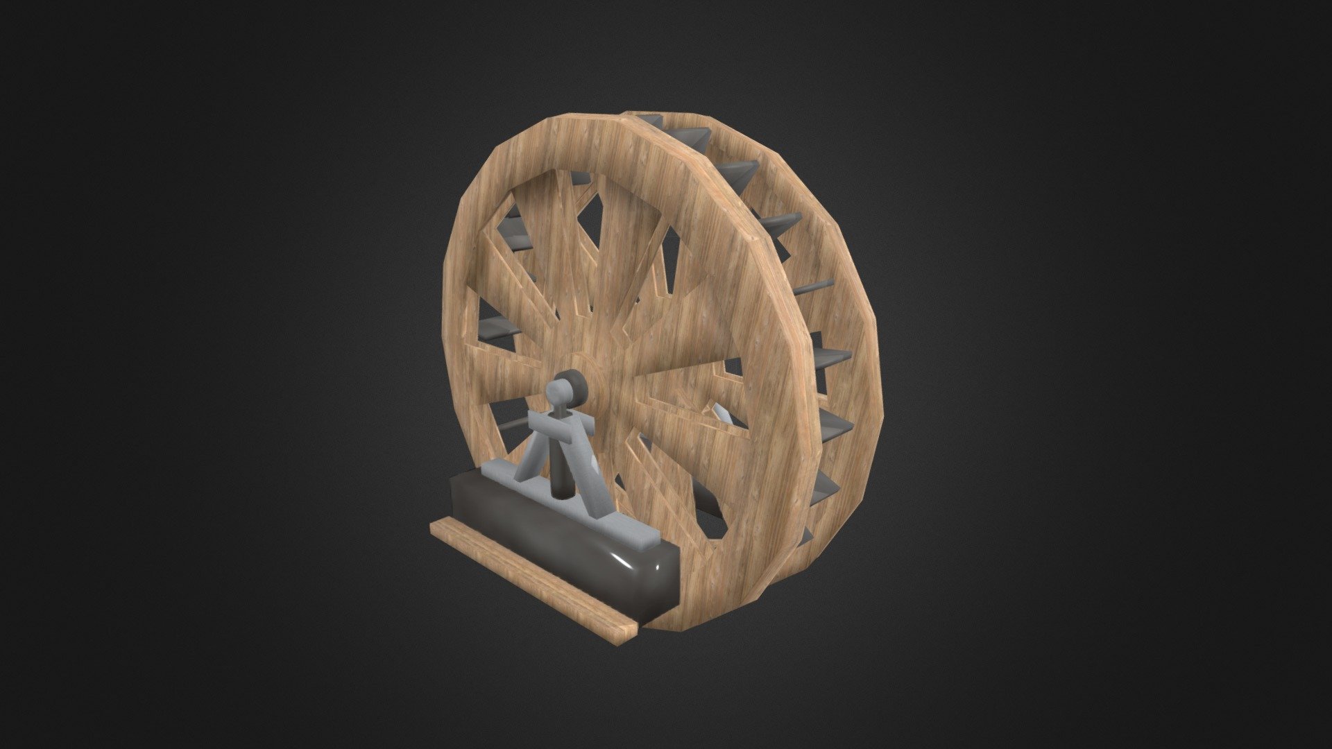 Water Mill - Download Free 3D model by Lauren.Snuderl [d9a14c8] - Sketchfab