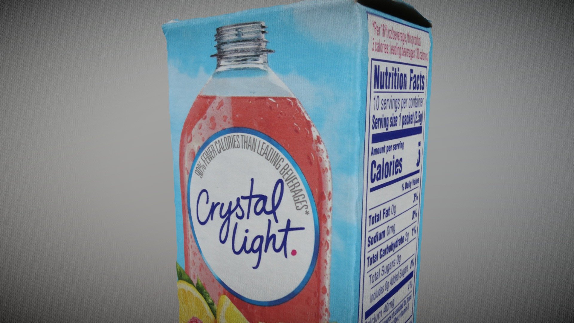 Crystal Light Drink Mix Box - Download Free 3D model by Andrew Sink ...