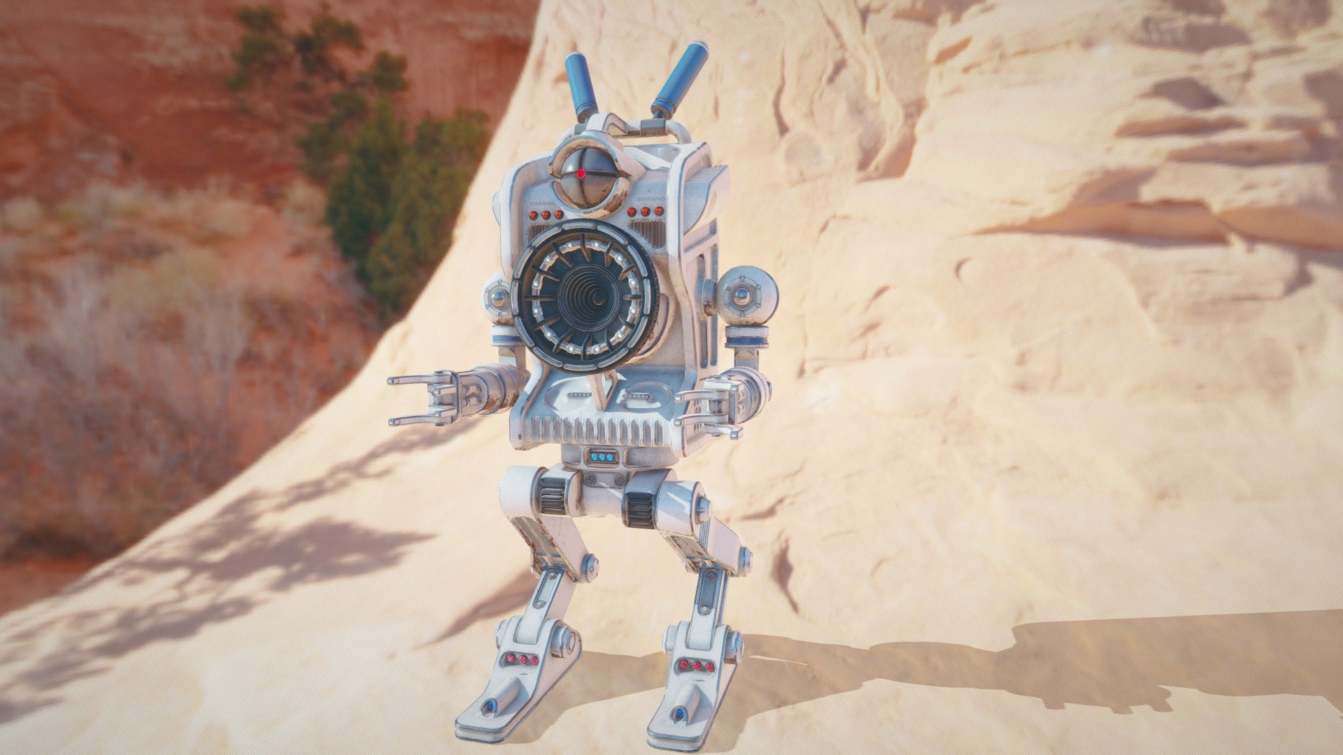 robot32 - 3D model by Umezawa [d9a3263] - Sketchfab
